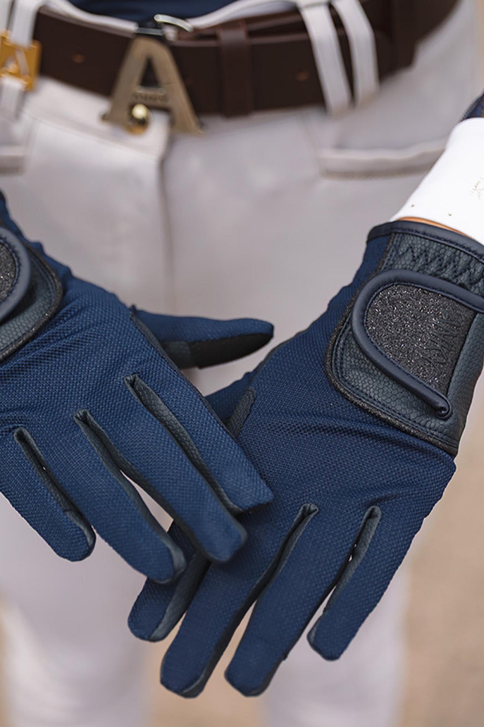 ANKY Technical Mesh Gloves Navy 6,5 – horze